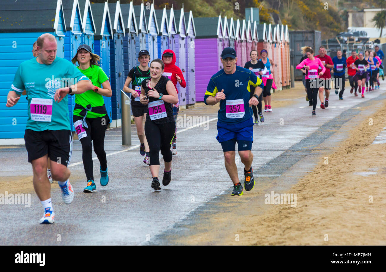 Bournemouth bay run hi-res stock photography and images - Alamy