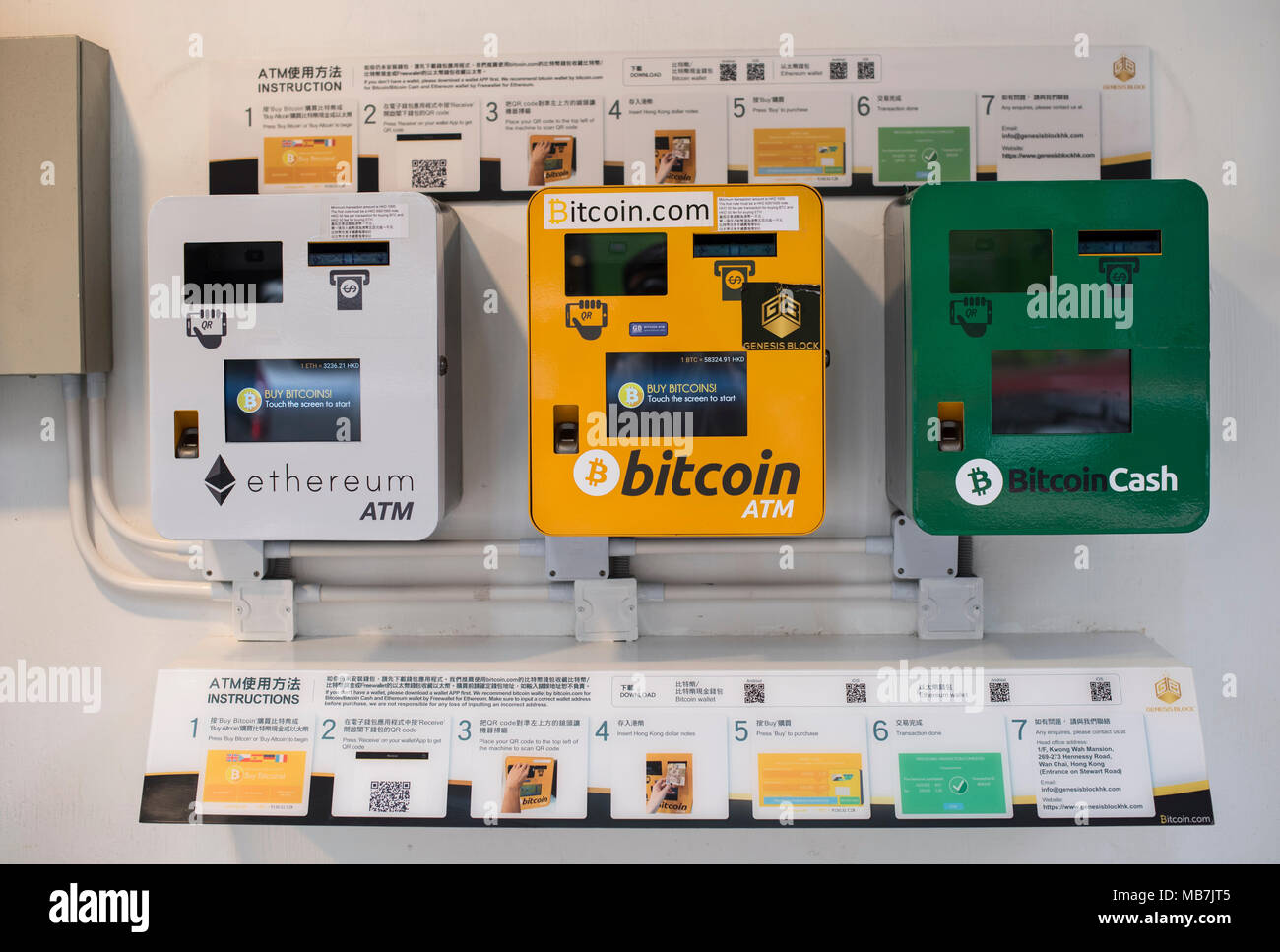 Bitcoin atm hi-res stock photography and images - Alamy