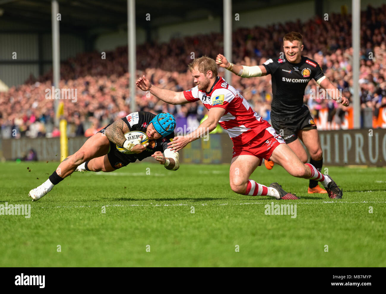 Jack nowell try hi-res stock photography and images - Alamy