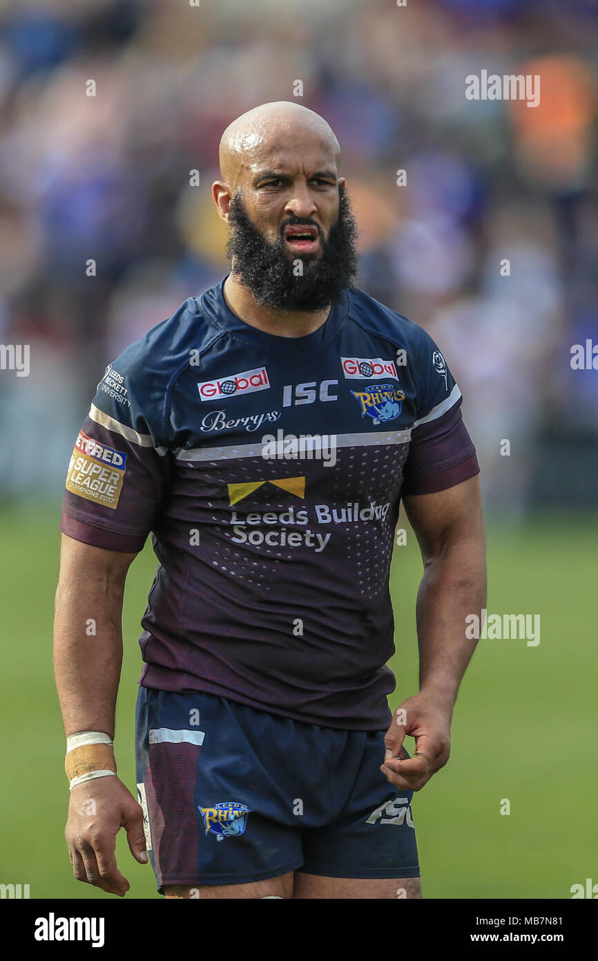 8th April 2018, Beaumont Legal Stadium, Wakefield, England; Betfred ...