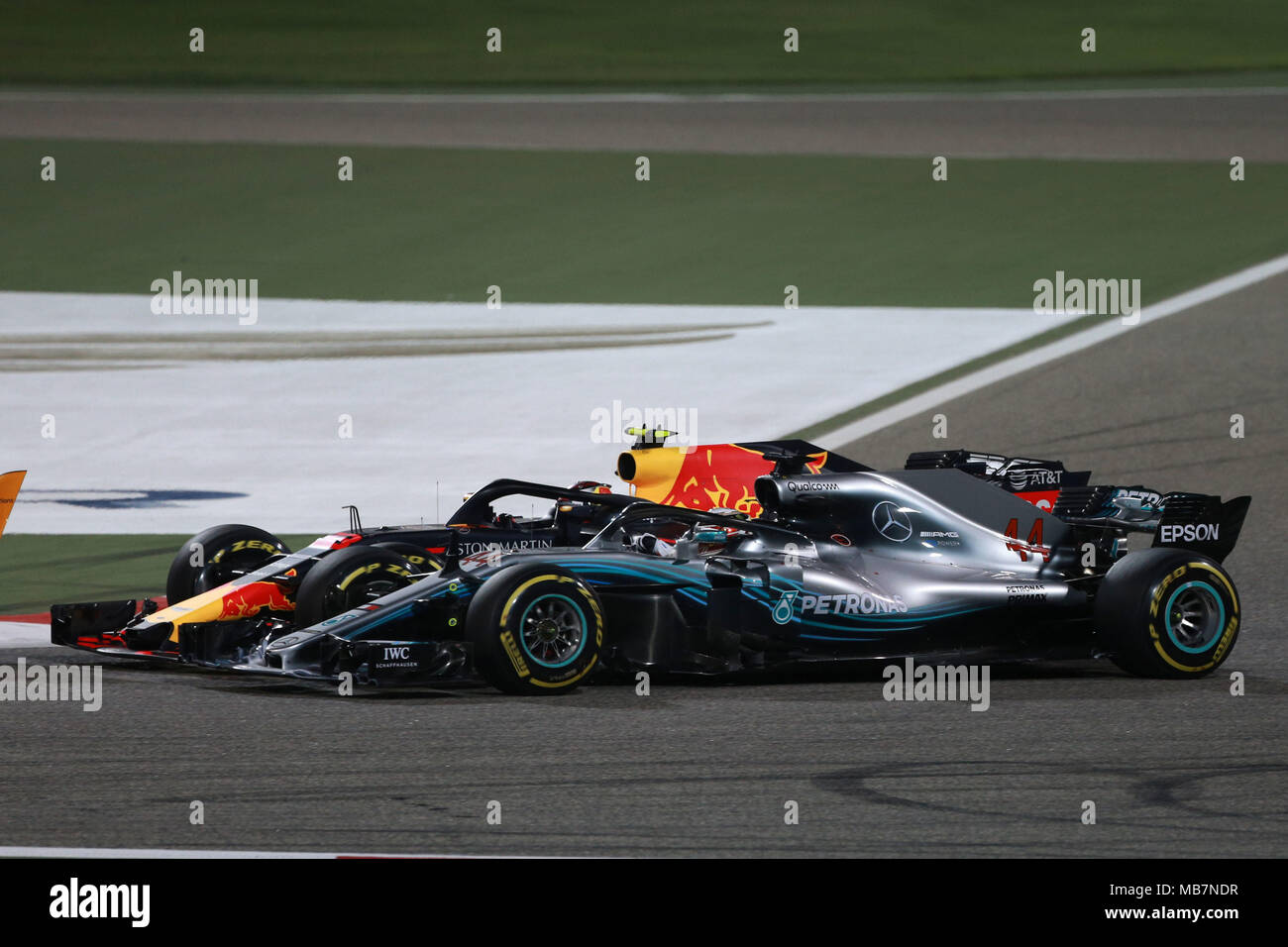 Sakhir, Bahrain. 08th Apr, 2018. Motorsports: FIA Formula One World ...