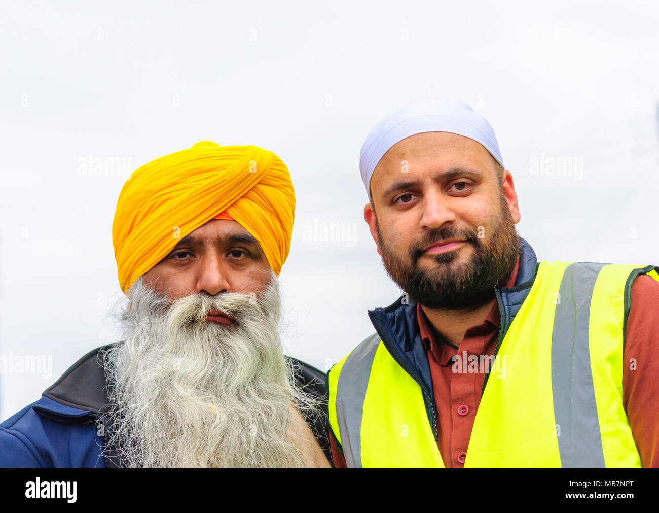 Glasgow, Scotland, UK. 8th April, 2018. The Sikh Festival of Vaisakhi ...