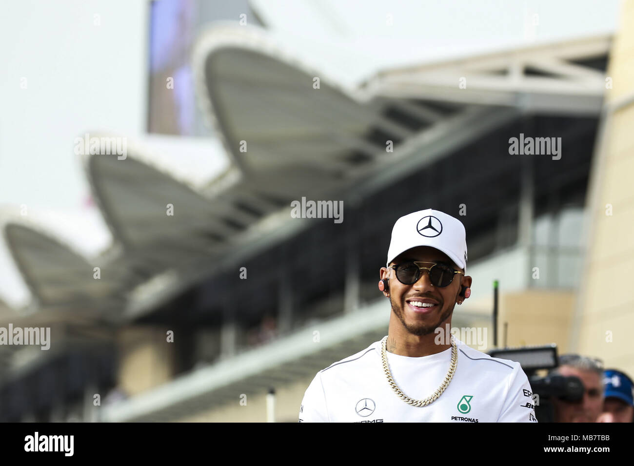 Sakhir, Bahrain. 08th Apr, 2018. Motorsports: FIA Formula One World ...