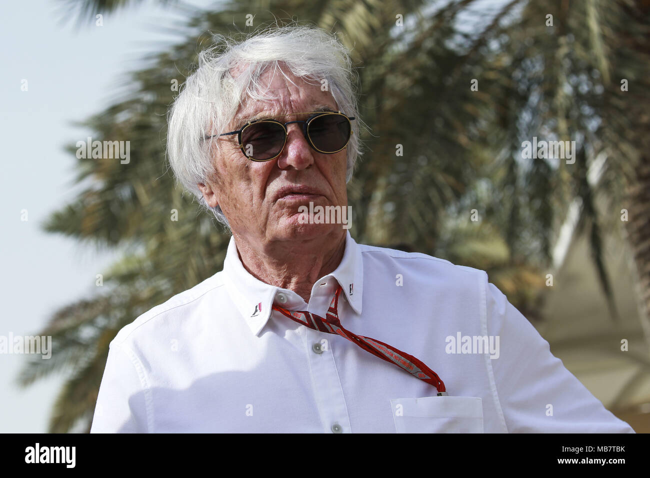 Sakhir, Bahrain. 08th Apr, 2018. Motorsports: FIA Formula One World Championship 2018, Grand ...