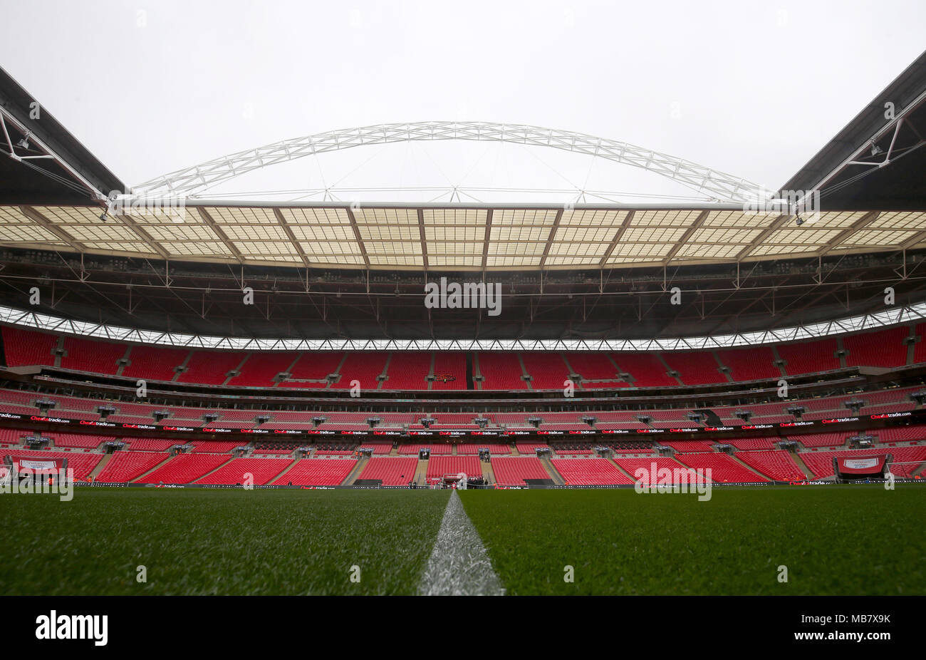 General view of the stadium before the Checkatrade Trophy final at ...