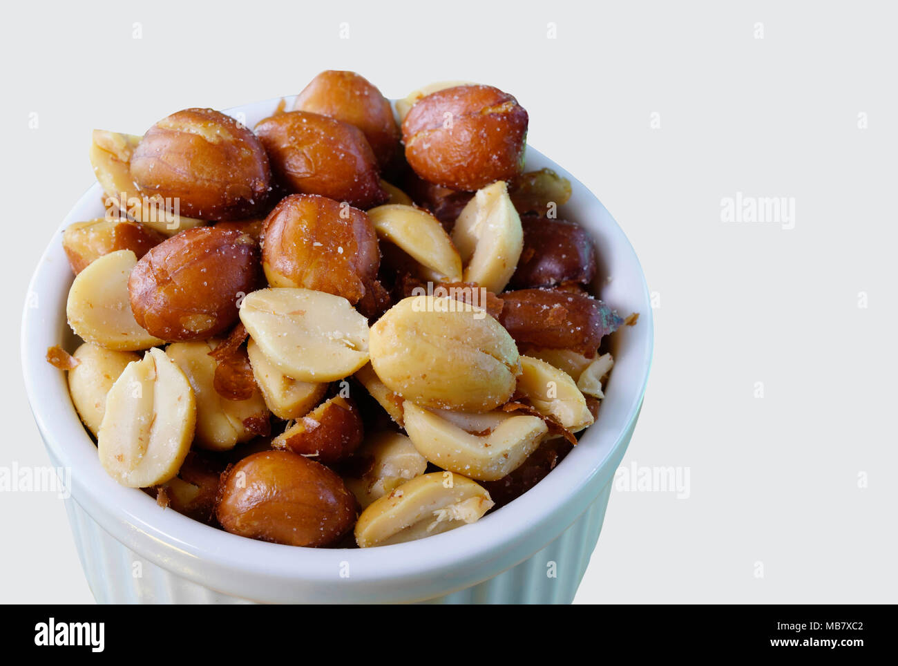 Peeled and salted peanuts hi-res stock photography and images - Alamy