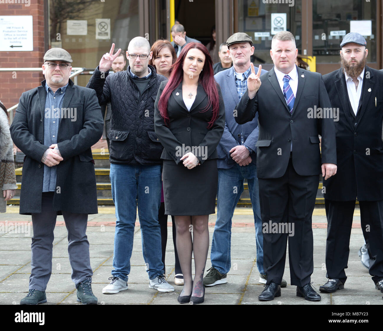 Jayda Fransen Britain First Deputy High Resolution Stock Photography ...
