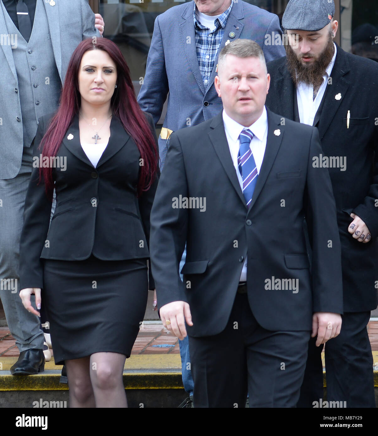Deputy leader far right group britain first hi-res stock photography ...
