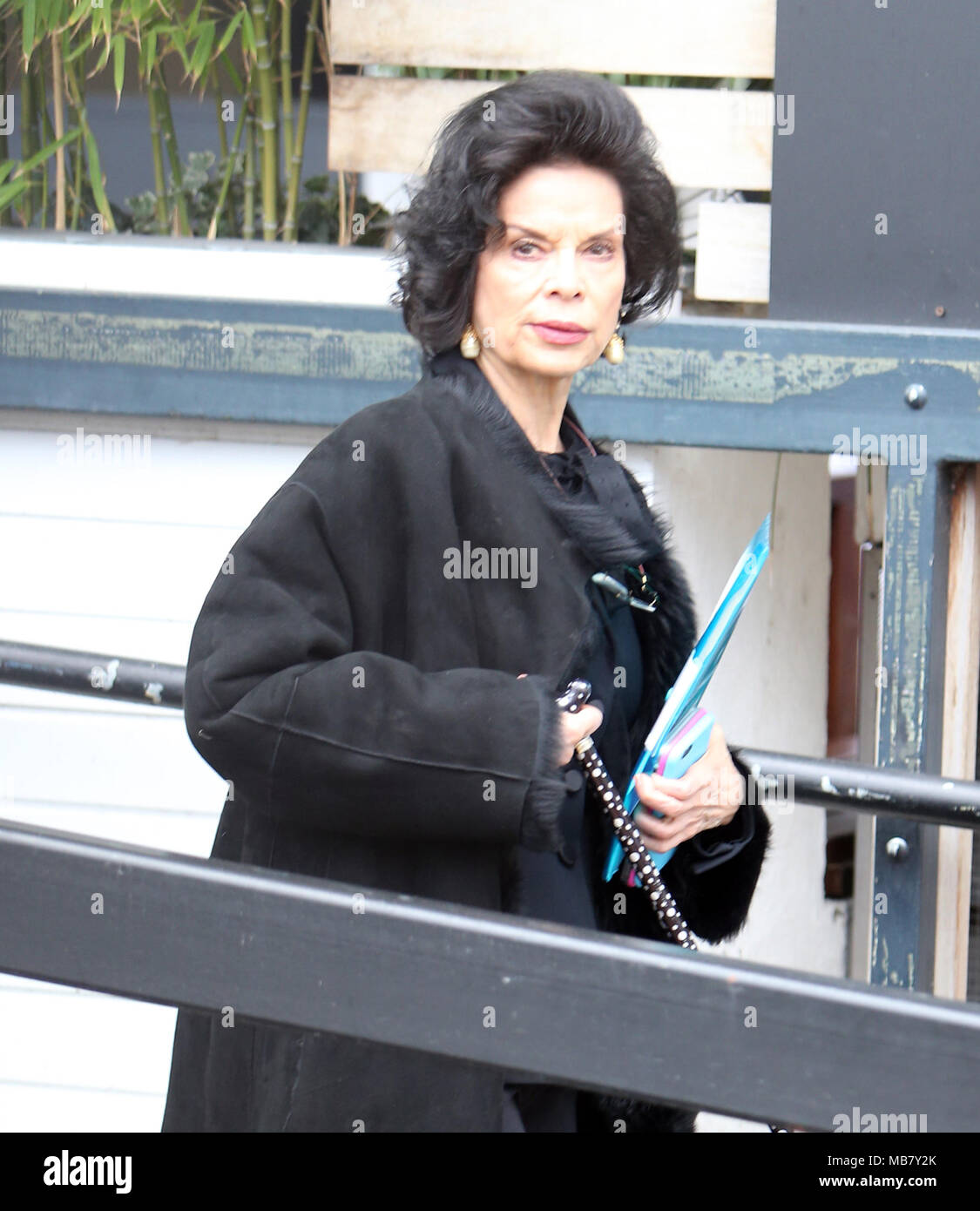 Bianca Jagger outside ITV Studios Featuring: Bianca Jagger Where: London, United Kingdom When ...