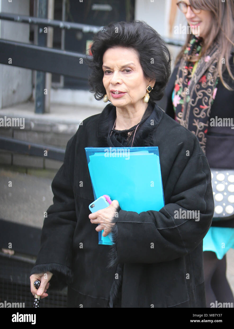 Bianca Jagger outside ITV Studios Featuring: Bianca Jagger Where: London, United Kingdom When ...