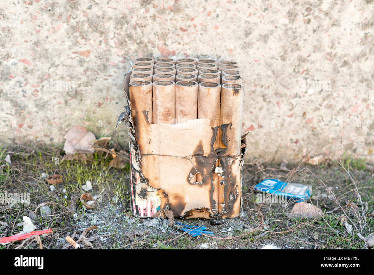 Box of fireworks hi-res stock photography and images - Alamy