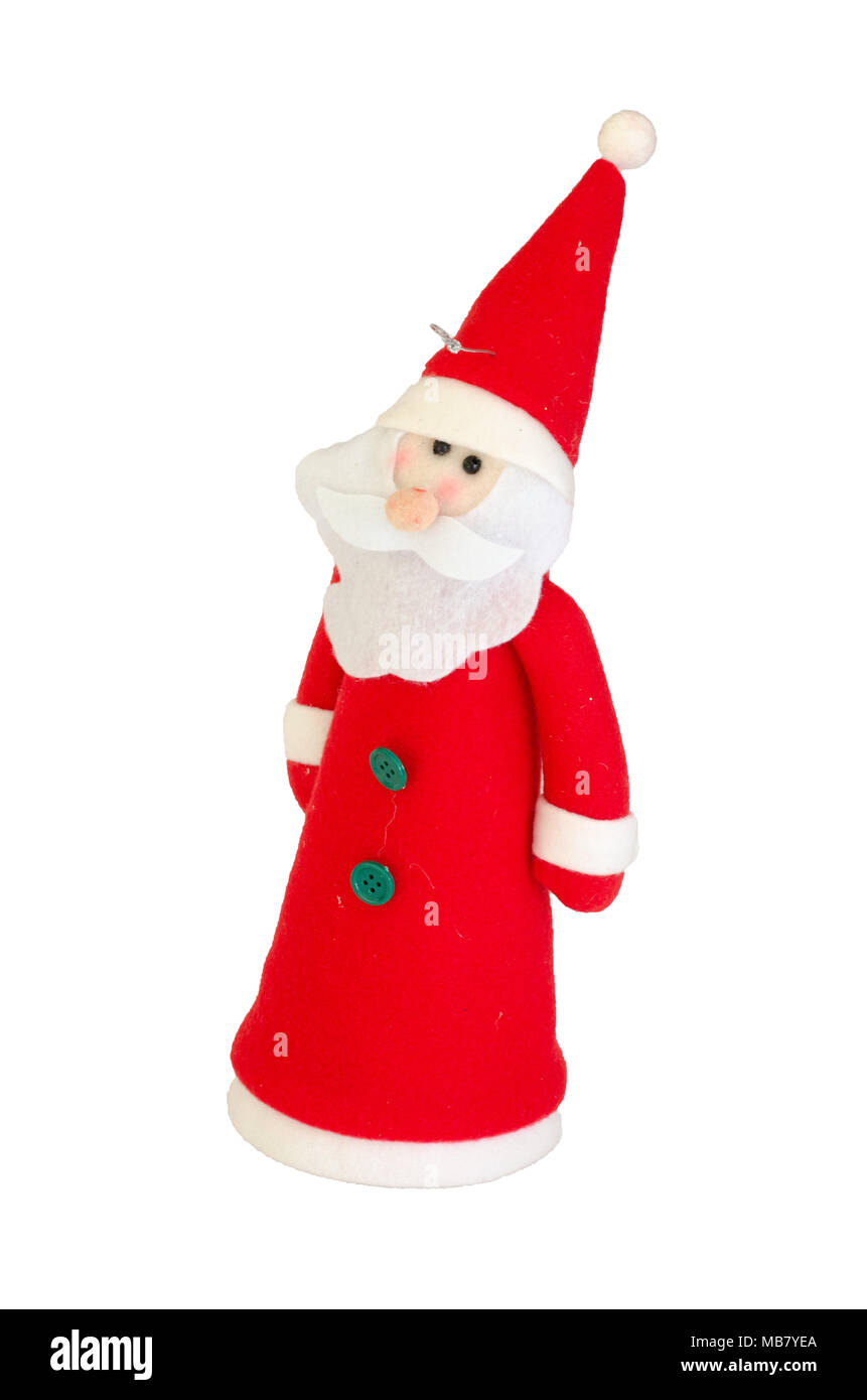 Santa tree topper Stock Photo - Alamy