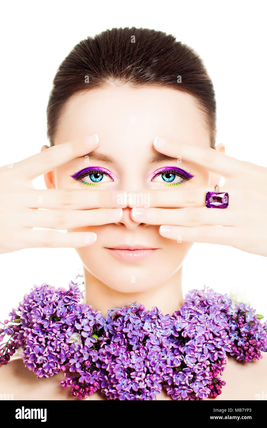 Bright beauty model hi-res stock photography and images - Alamy