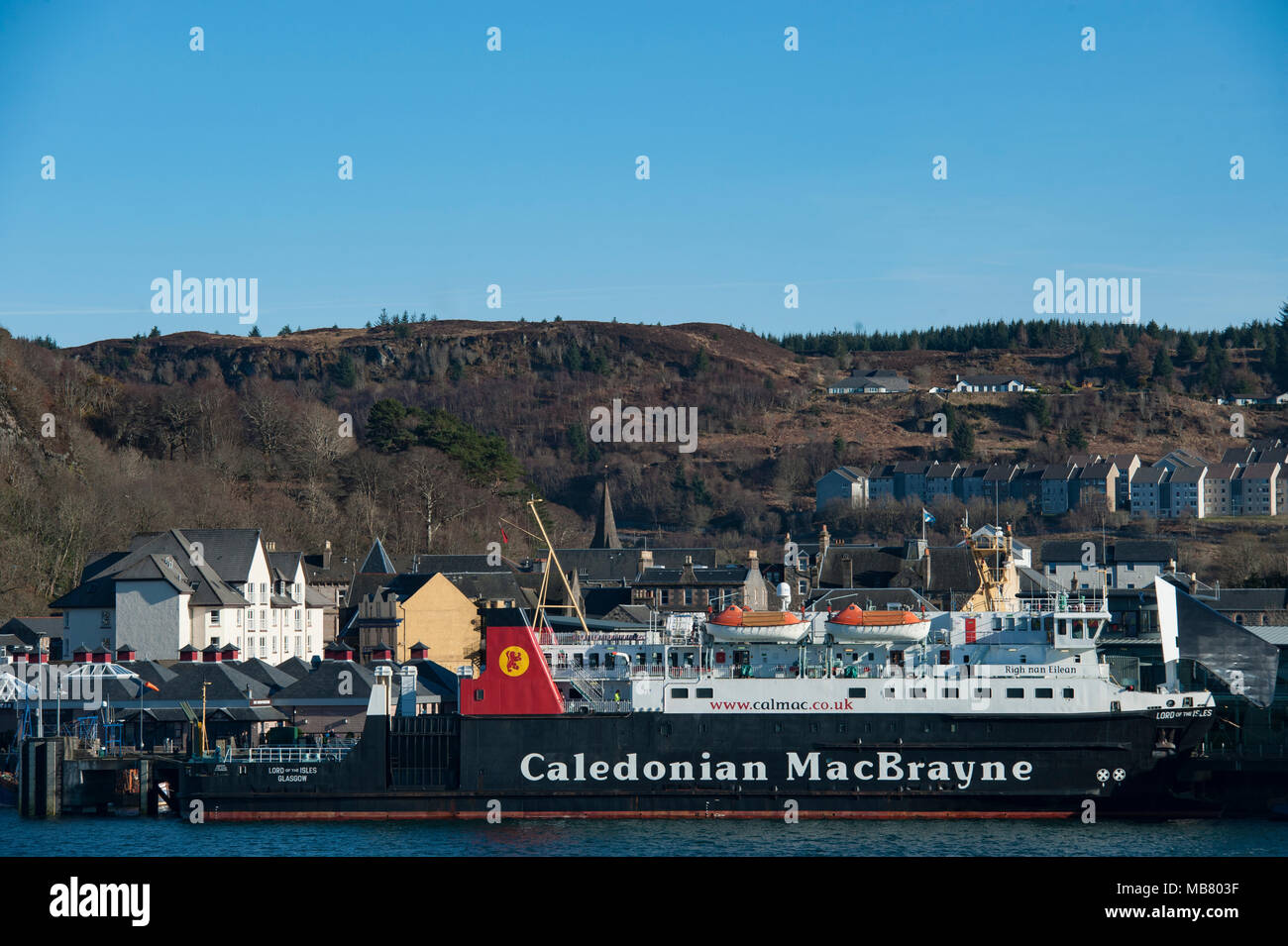 Oban, gateway to the the Isle of Mull and the Western Isles through ...