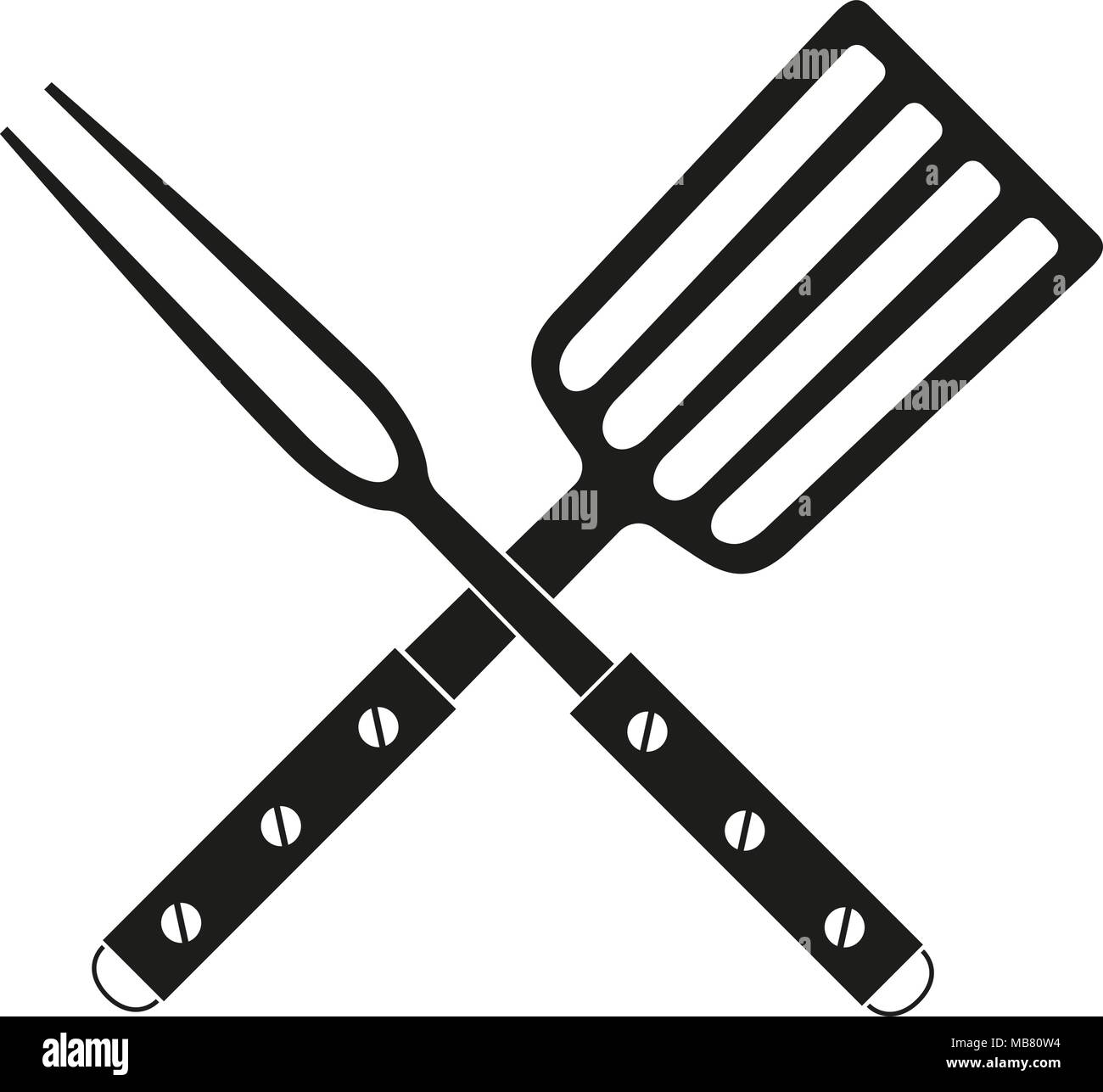 Bbq Fork Vector