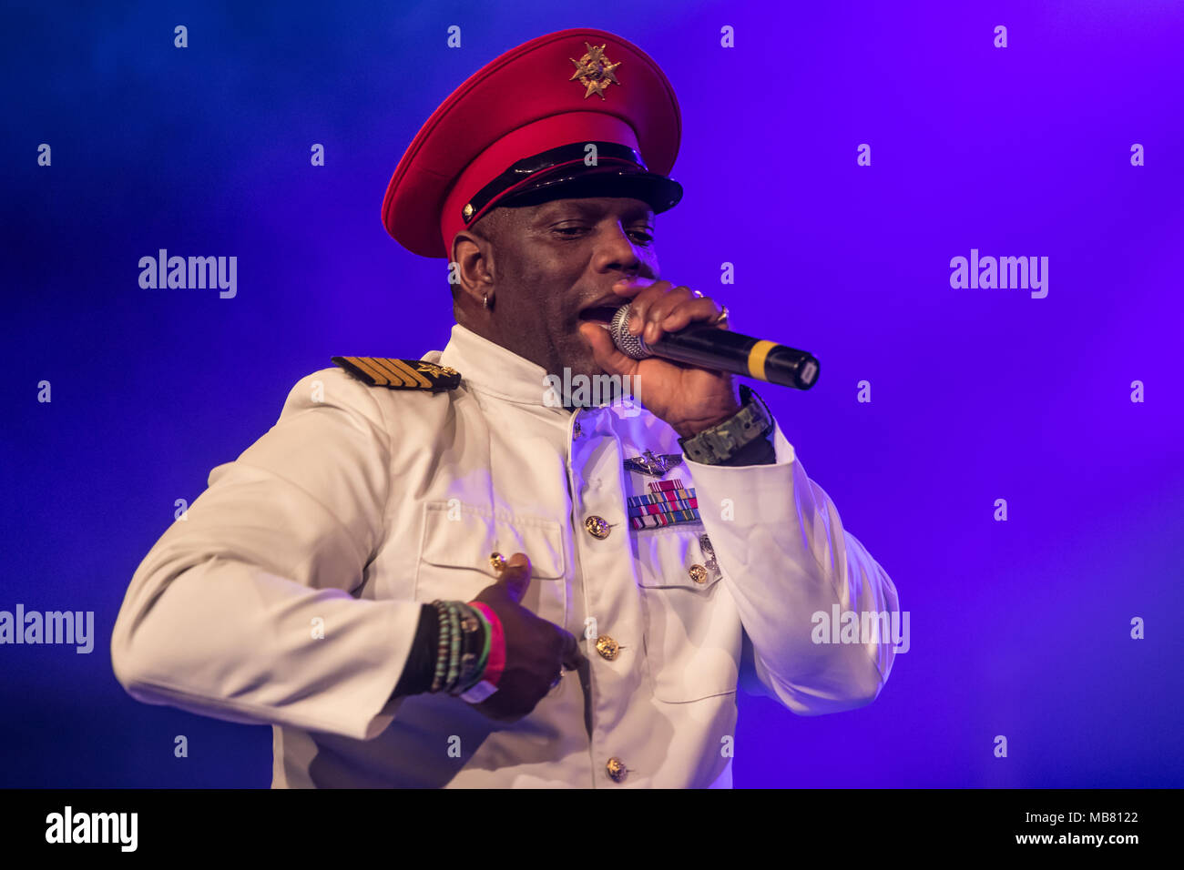 The German Eurodance duo Captain Jack with Bruce Eric Lacy and Michelle ...