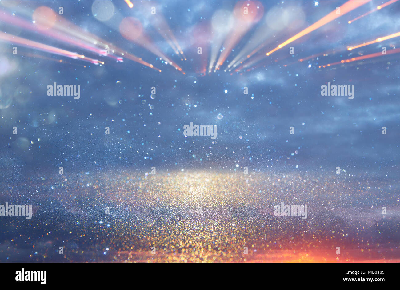 Abstract lens flare. concept image of space or time travel background ...