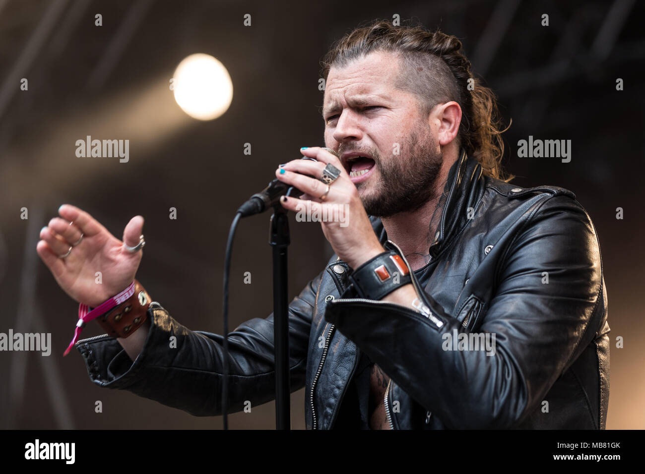 The American rock band Rival Sons live at the 27th Heitere Open Air in ...