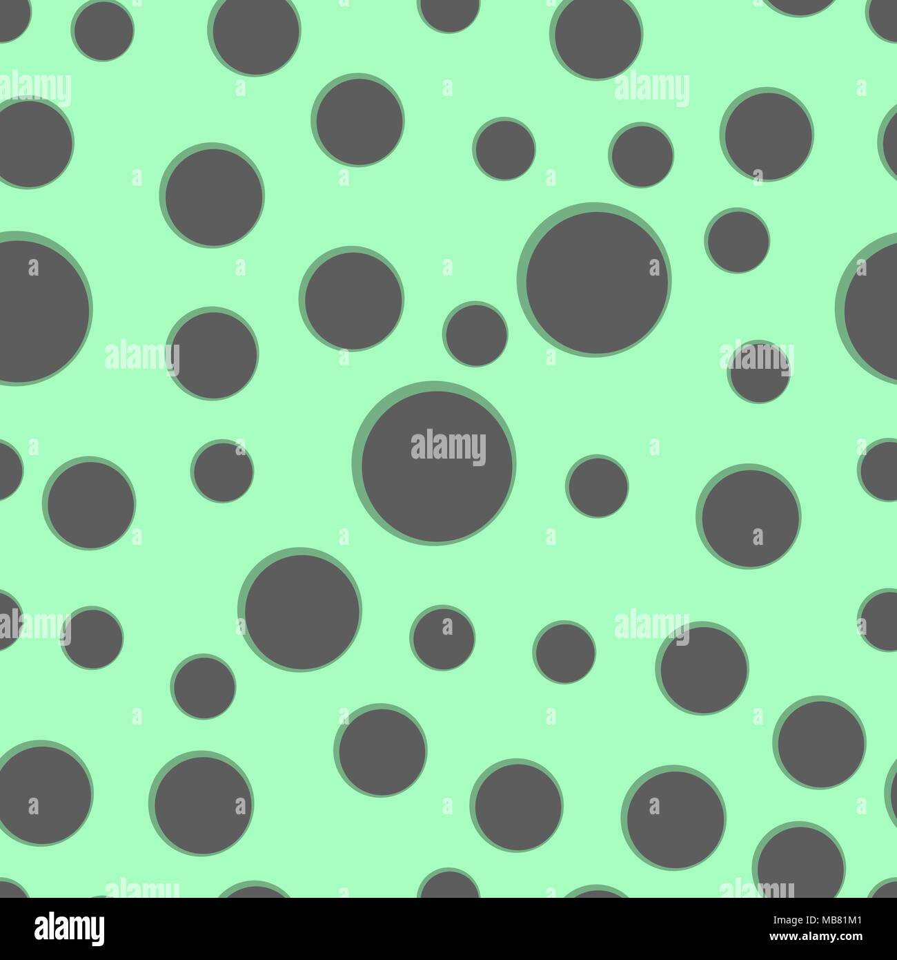 Dark Circle seamless pattern. Abstract dark geometric modern background ...