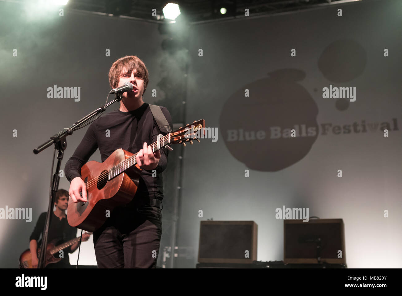 The British singer and songwriter Jake Bugg live at the 25th Blue Balls ...