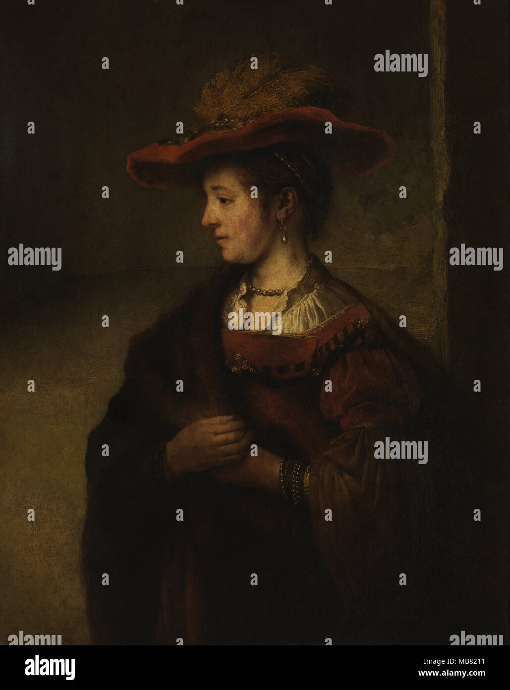 Rembrandt van Rijn Oil painting Stock Photo - Alamy