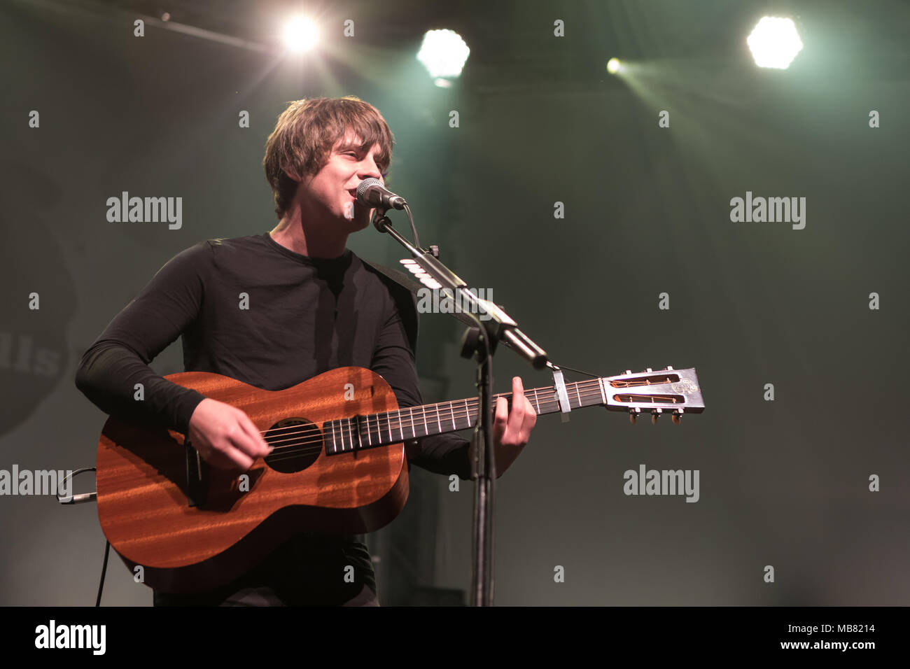 The British singer and songwriter Jake Bugg live at the 25th Blue Balls ...