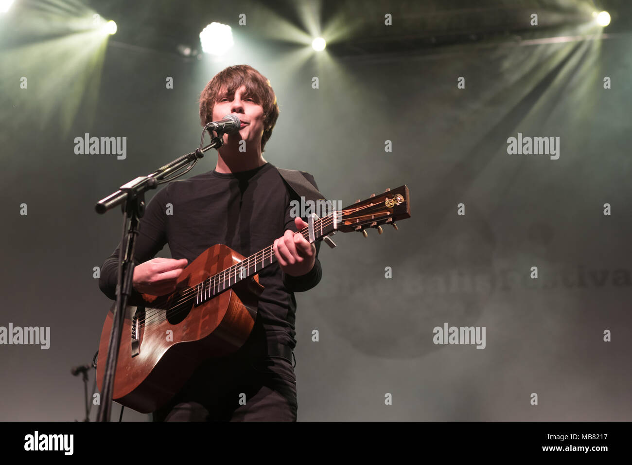 The British singer and songwriter Jake Bugg live at the 25th Blue Balls ...