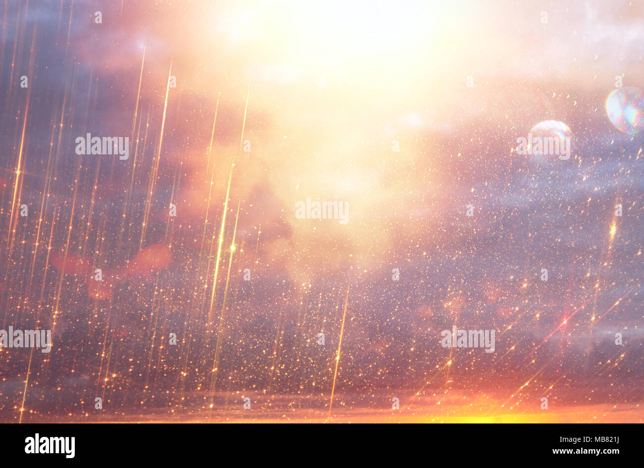 Bright galaxy or fantasy background. Abstract light burst . magical and ...