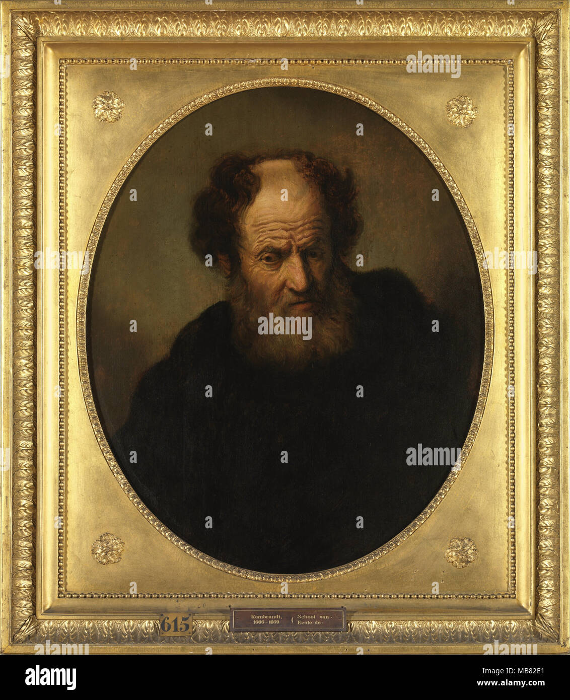 Rembrandt van Rijn Oil painting Stock Photo - Alamy