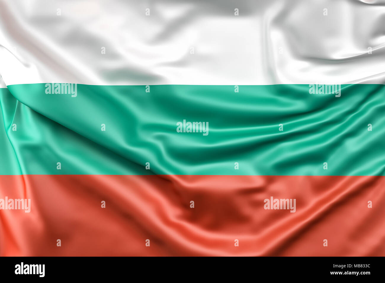 Flag of Bulgaria Stock Photo - Alamy