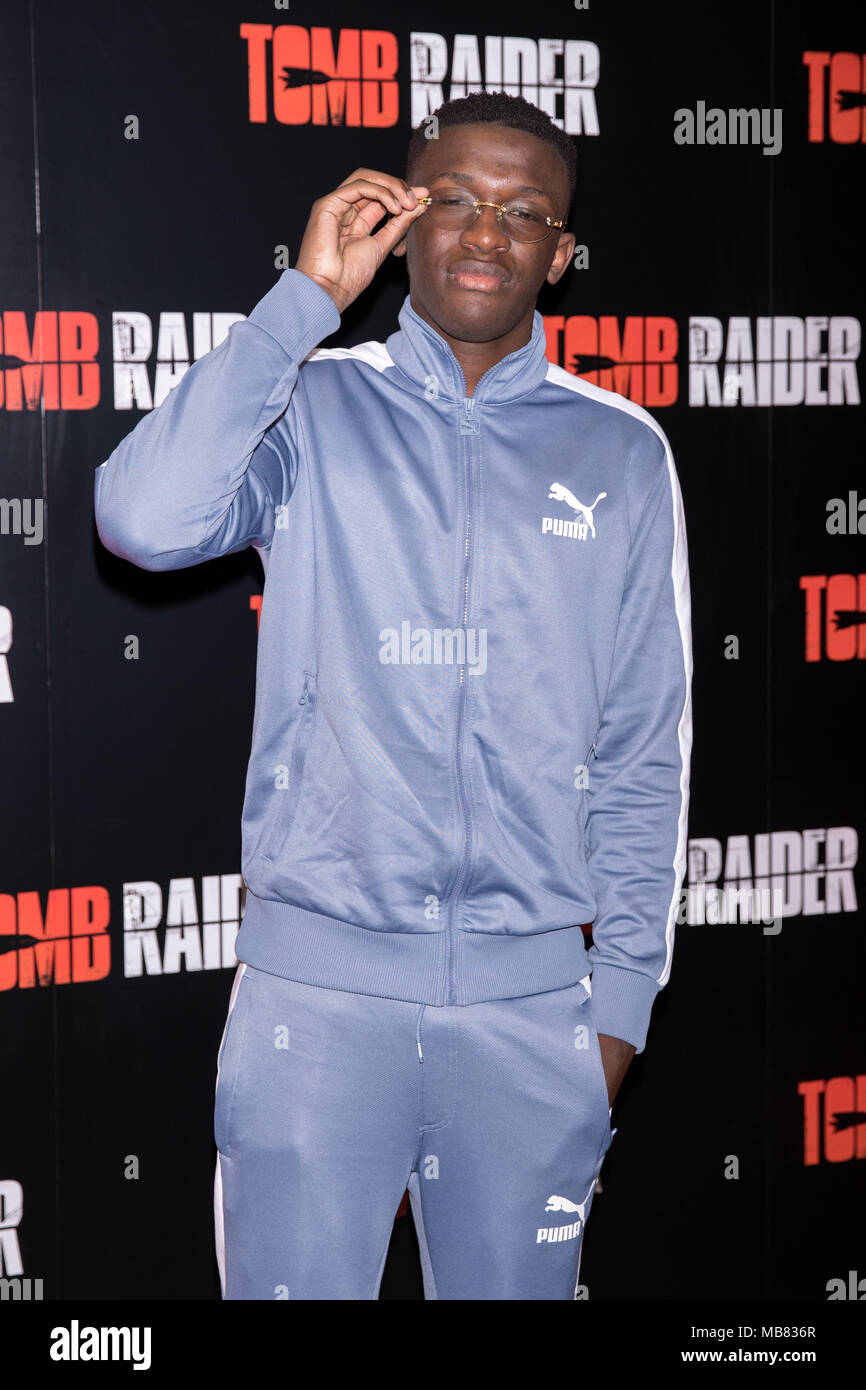 Hardy Caprio attends 'Tomb Raider Escape', the world's first Escape ...