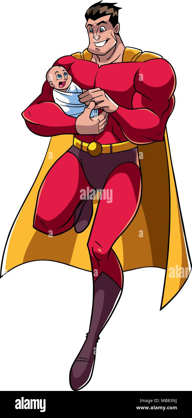 Father dad cute child Stock Vector Images - Alamy