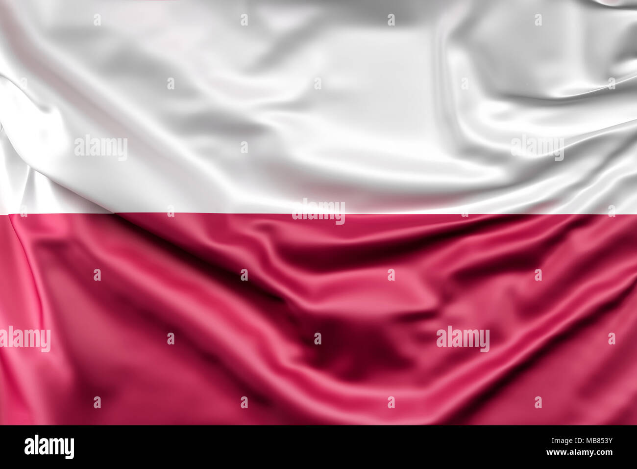 Flag of Poland Stock Photo - Alamy
