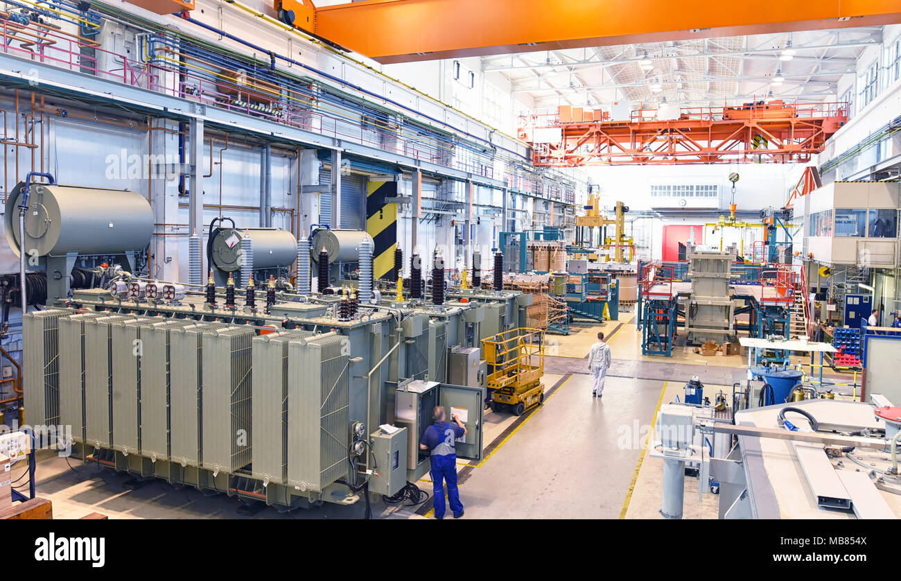 industrial factory in mechanical engineering for the manufacture of ...