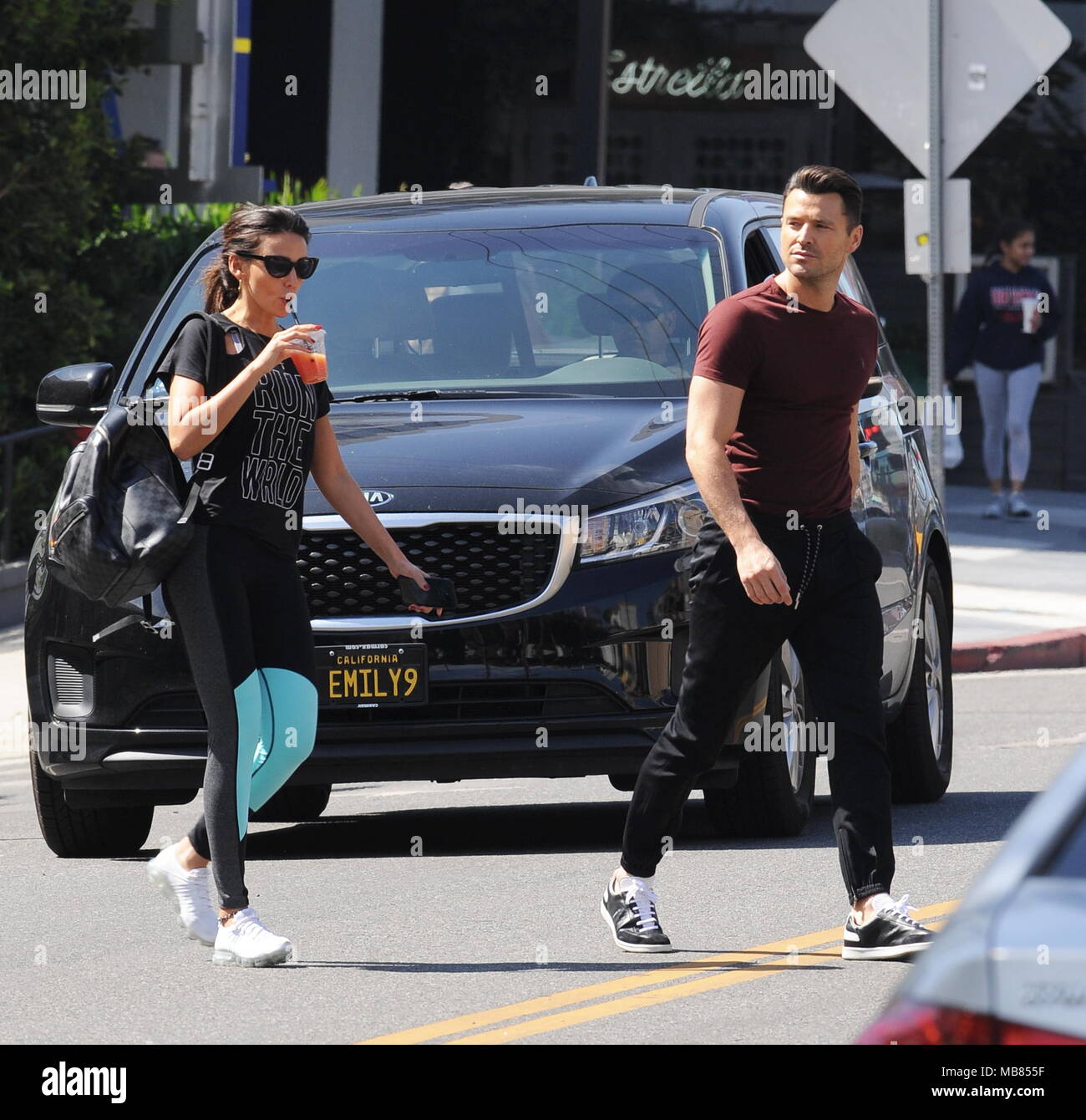 Mark Wright and Michelle Keegan having brunch at Dialog Cafe in West ...