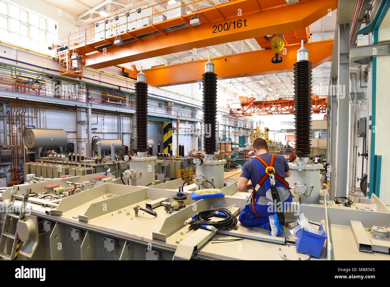 industrial factory in mechanical engineering for the manufacture of ...