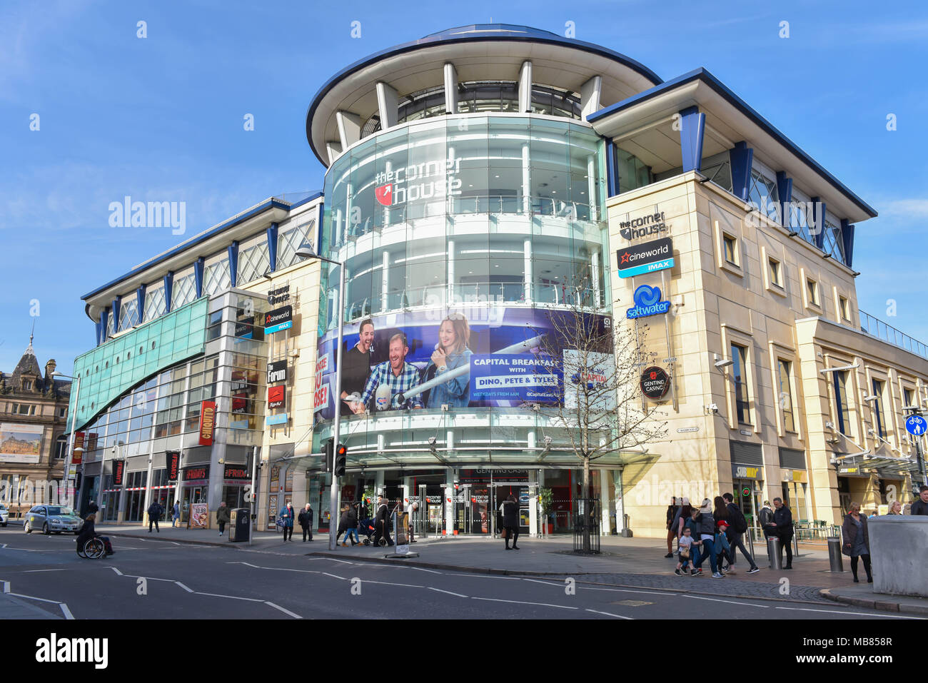 Nottingham City Center Stock Photo - Alamy