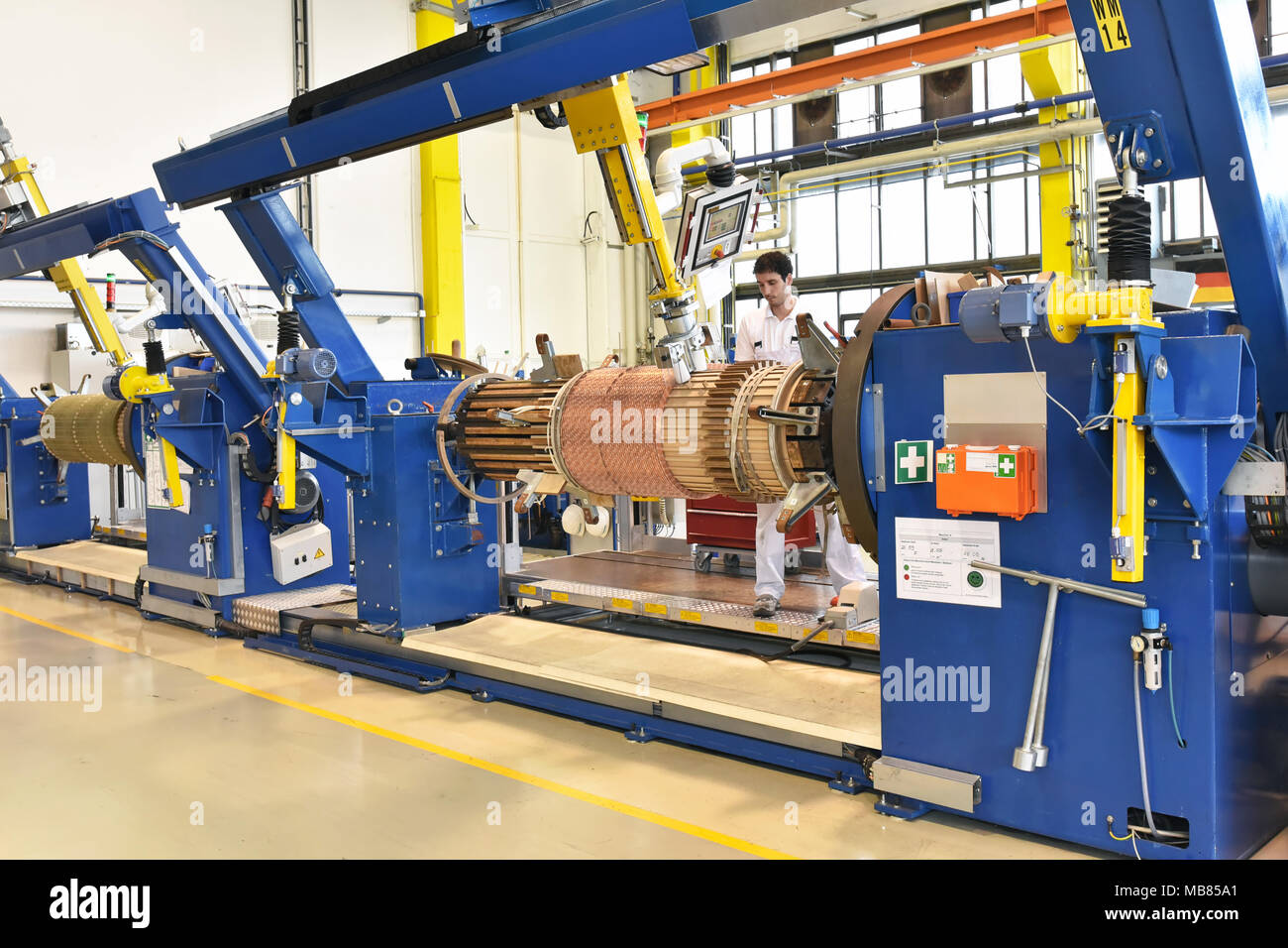 Coil winding machine hi-res stock photography and images - Alamy