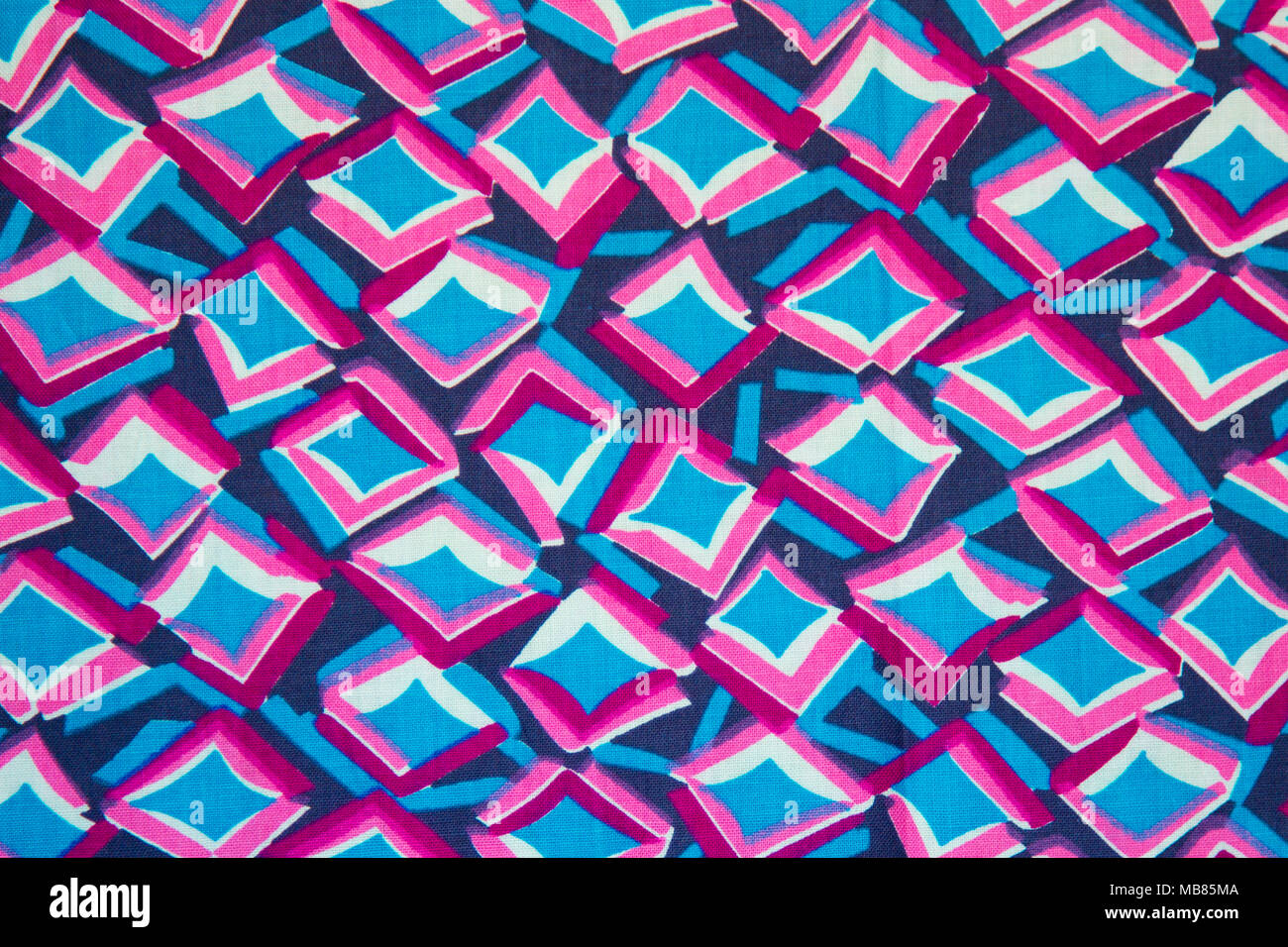 Detail of vintage fabric pattern Stock Photo - Alamy