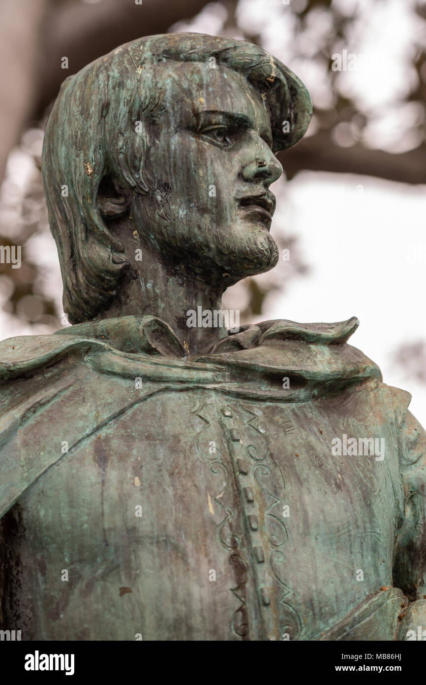 Los Angeles, CA, USA - April 5, 2018: Head and torso closeup of Green ...