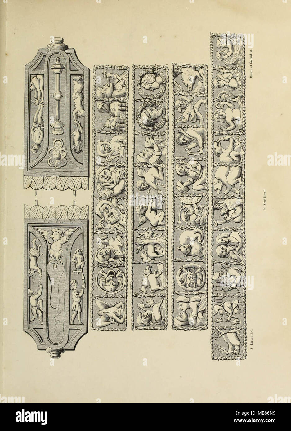 "Le Moyen age et la Renaissance" (1851 Stock Photo - Alamy