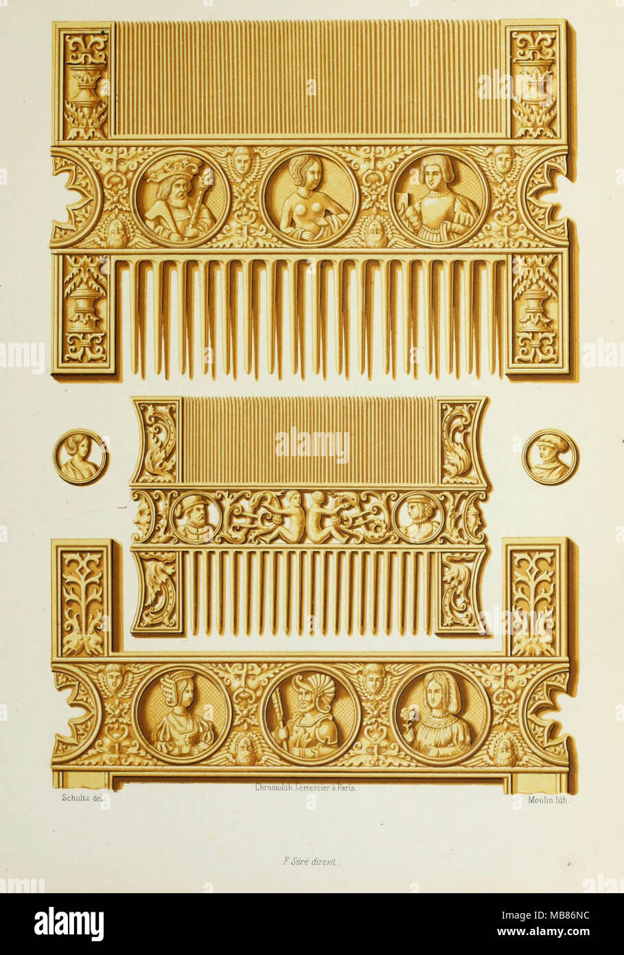 "Le Moyen age et la Renaissance" (1851 Stock Photo - Alamy