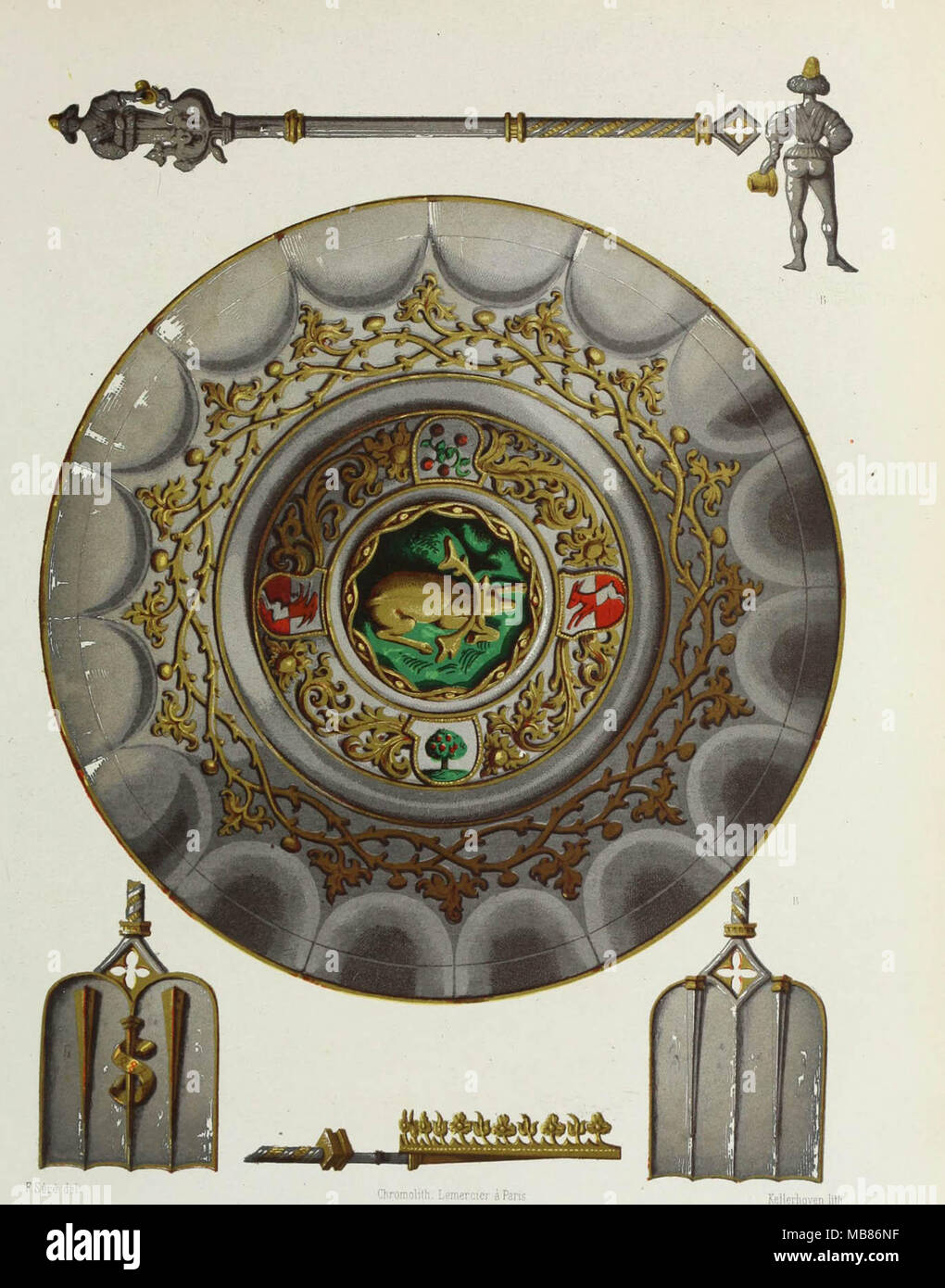 "Le Moyen age et la Renaissance" (1851 Stock Photo - Alamy