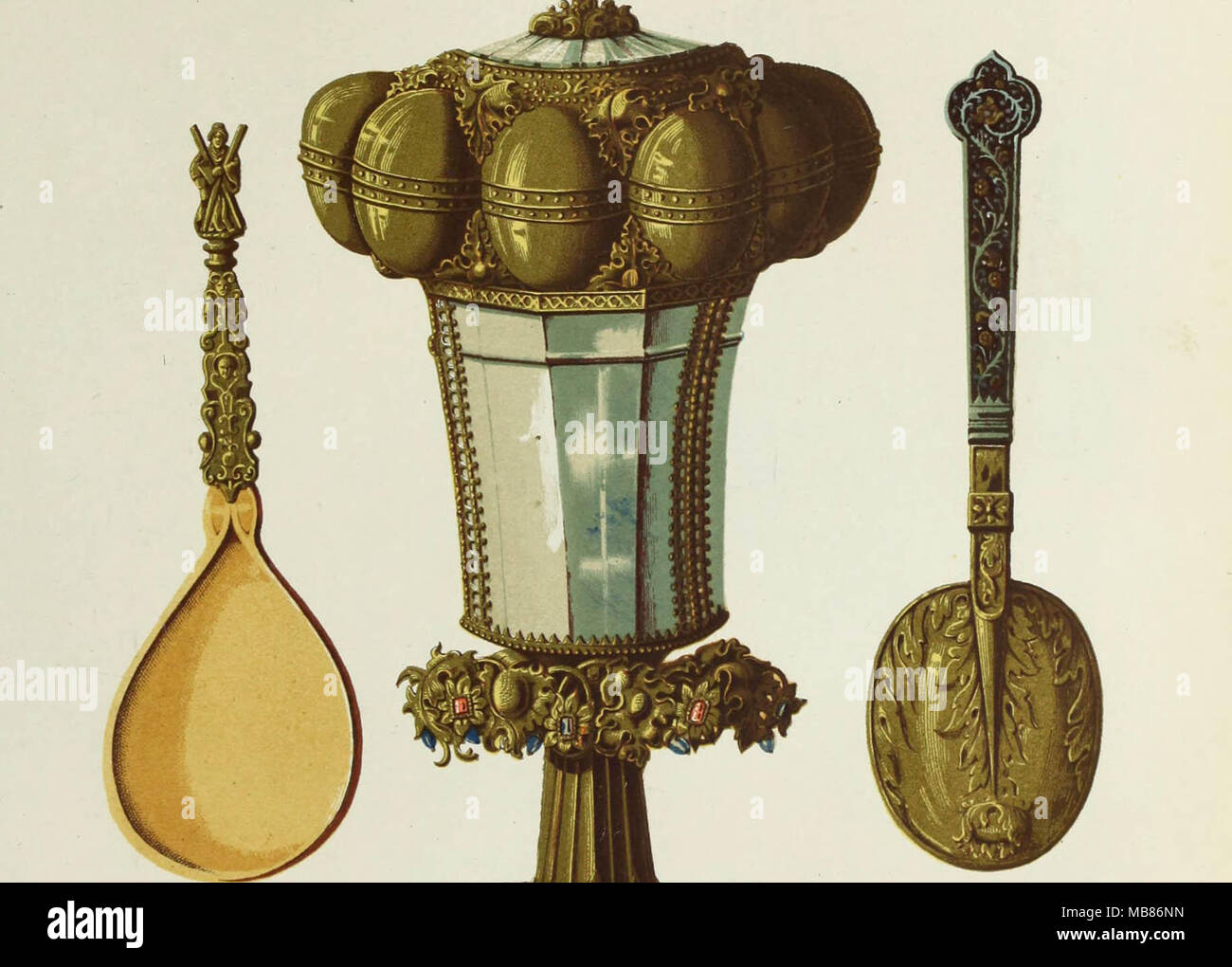 "Le Moyen age et la Renaissance" (1851 Stock Photo - Alamy