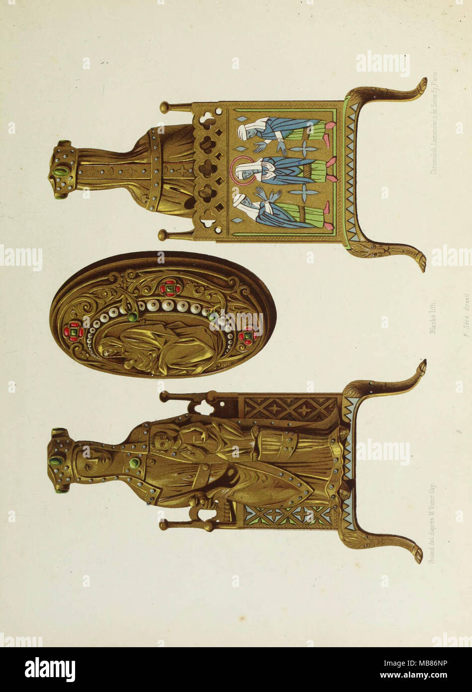 "Le Moyen age et la Renaissance" (1851 Stock Photo - Alamy