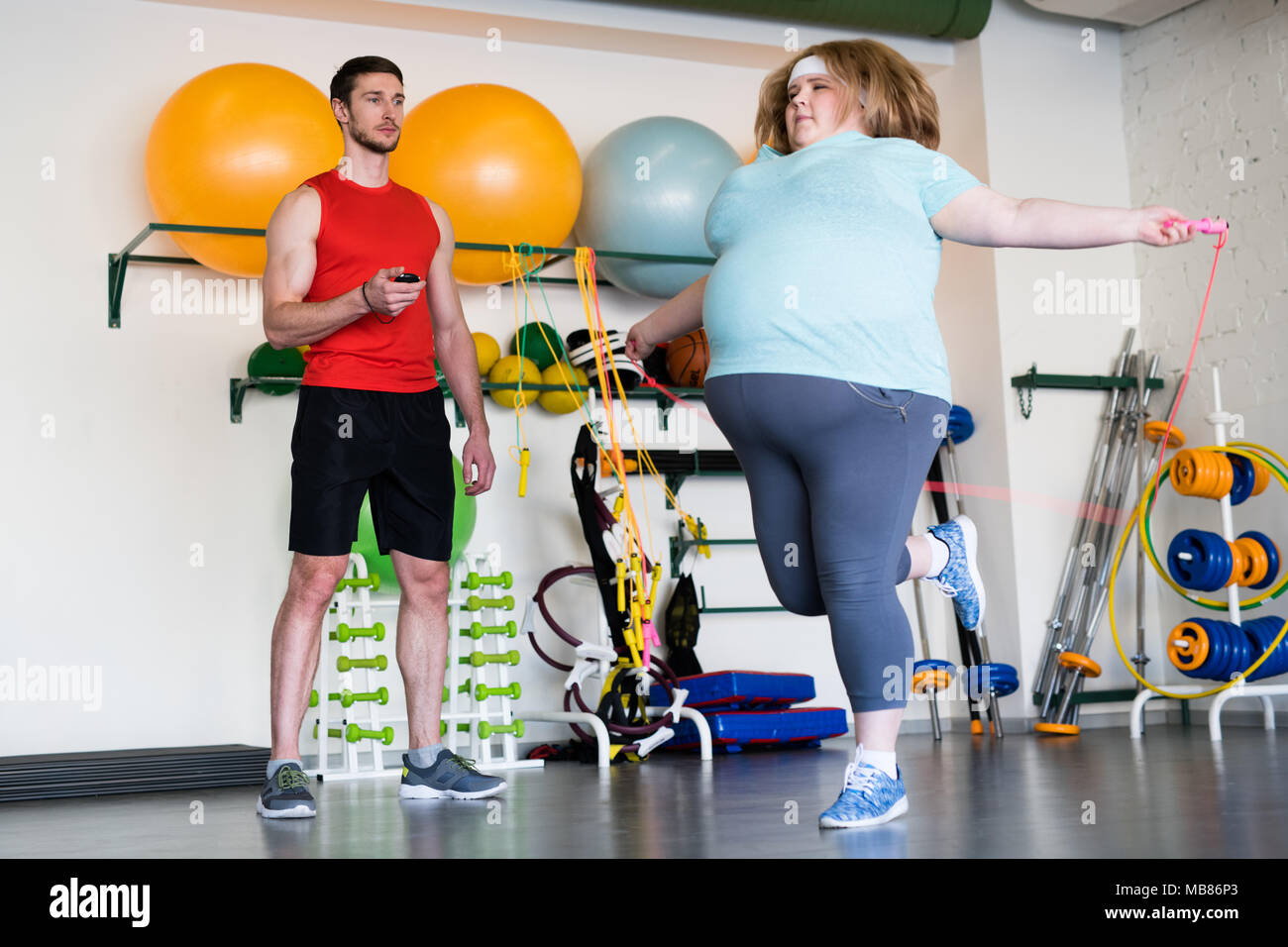 Woman obese body hi-res stock photography and images - Alamy