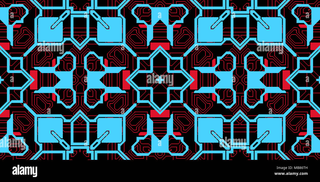 Hi tech pattern hi-res stock photography and images - Alamy