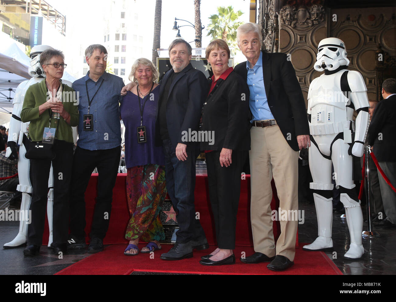 Mark Hamill Honored With Star On The Hollywood Walk Of Fame Featuring ...