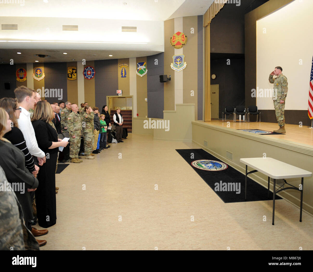 At the close of the Change of Responsibility Ceremony for the Joint ...