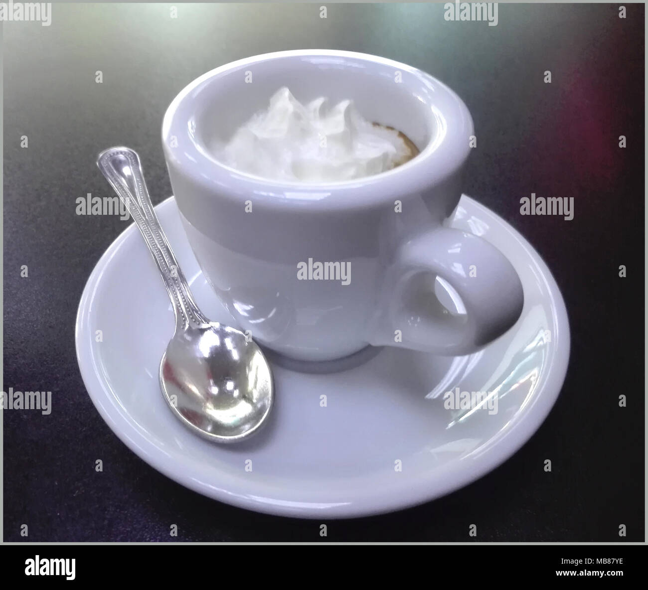 coffee in caffe Stock Photo - Alamy